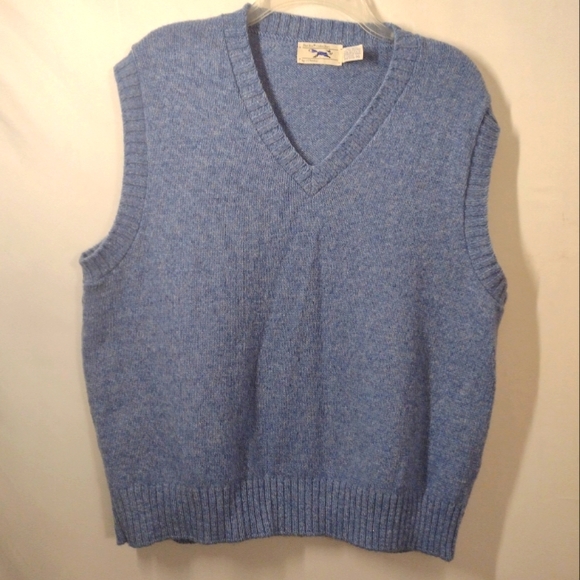 Fox | Sweaters | Vintage Usa Made The Fox Collection Jc Penny Blue ...